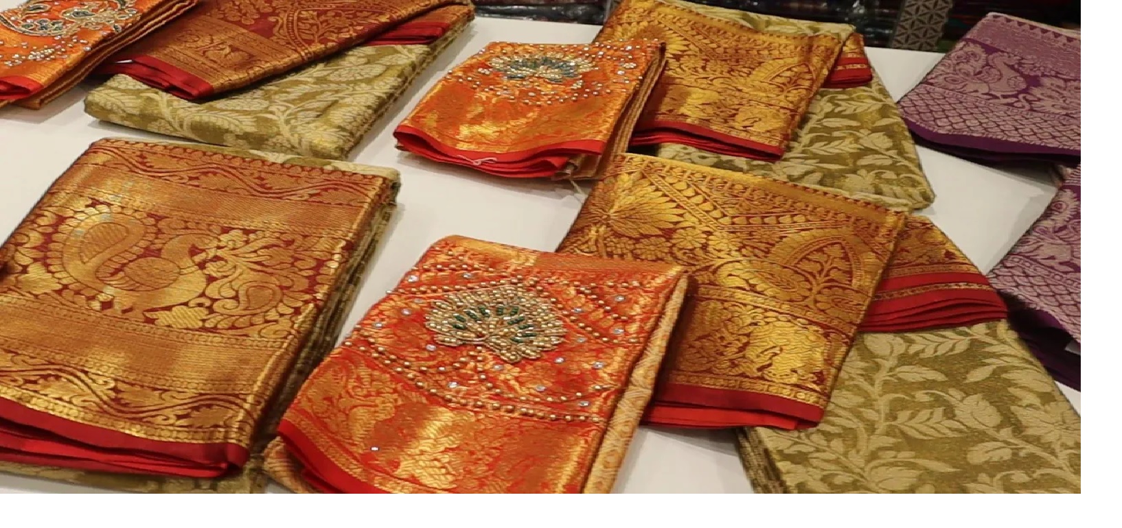 fancy silk saree